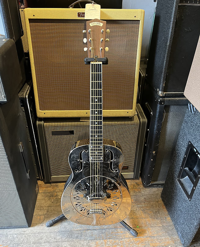 National Resophonic Style O-14 Fret Resonator | Reverb