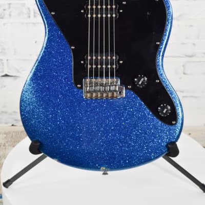 Used Fernandes Native Electric Guitar - Blue Sparkle | Reverb