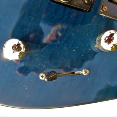 Jackson Performer Guitar, 1996, Japan, Blue See-Thru Flame | Reverb