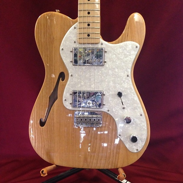 Fender '72 Reissue Thinline Telecaster 2013 Natural | Reverb