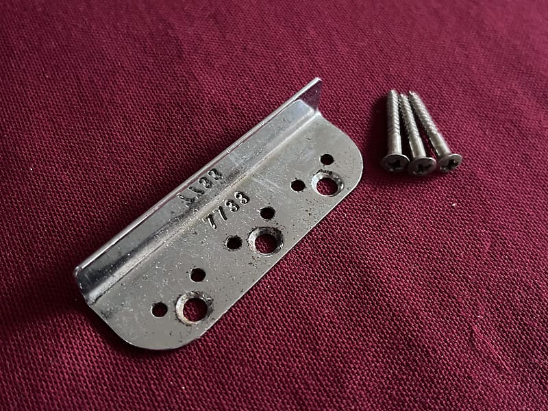 1950s Fender Champion lap steel guitar bridge plate | Reverb
