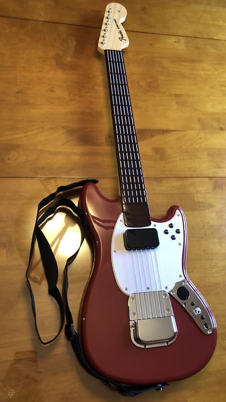 Fender Mustang Midi Guitar Controller Red With Octave | Reverb Canada