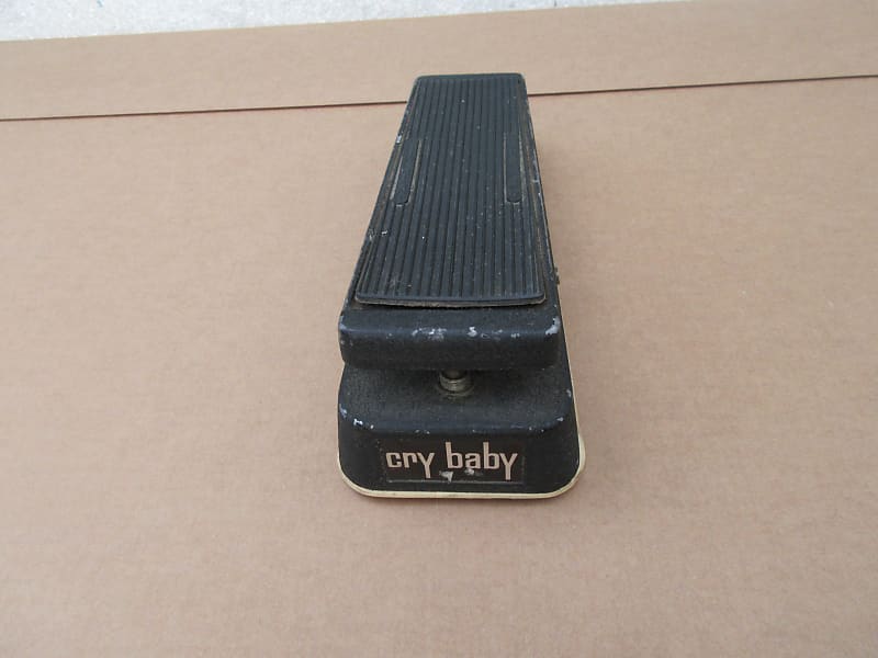 Vintage Cry Baby Wah Wah Pedal Made in Italy Stack of Dimes | Reverb