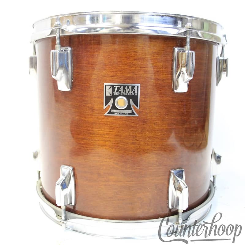 *Tama 12x11"Superstar"Super Mahogany"Rack Power Tom Drum | Reverb