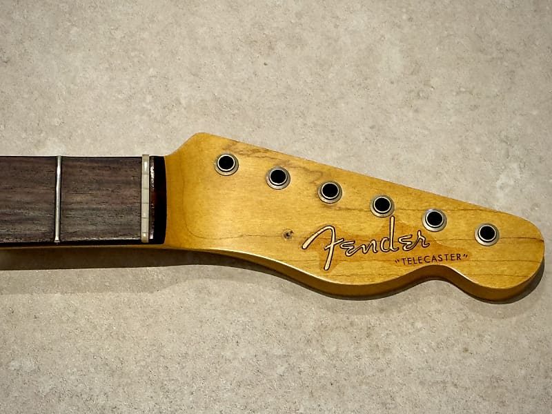 Musikraft Telecaster Rosewood 60’s Neck - Dimensions in | Reverb UK