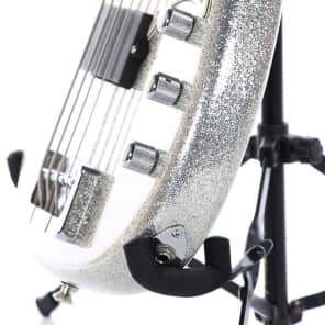 2007 Modulus Flea FB4 Silver Sparkle Bass Guitar | Reverb