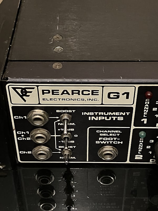 Pearce G1 Guitar Preamp 1980s G1C | Reverb