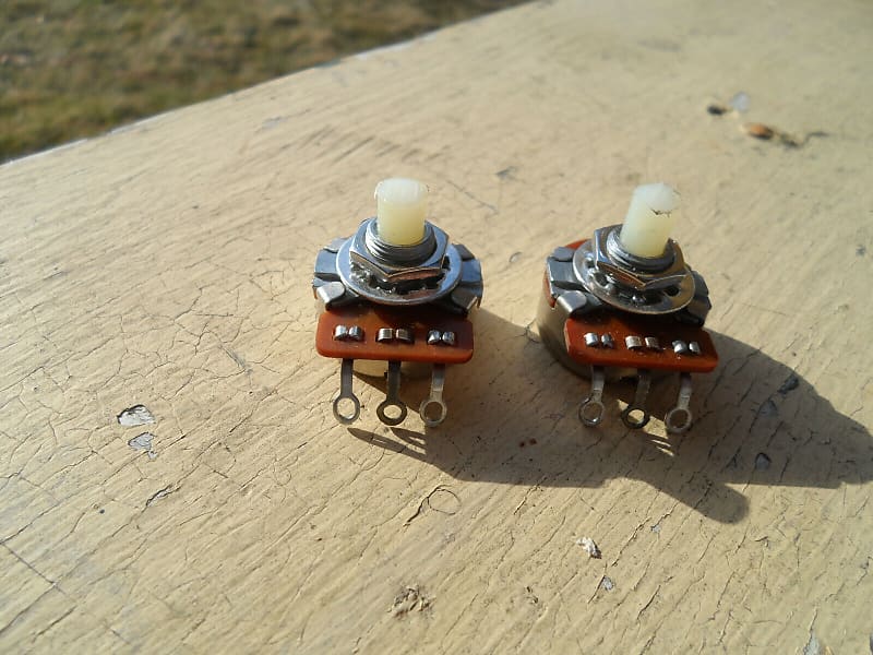 Vintage NOS Original 250K 1979 Fender Telecaster Pots | Reverb