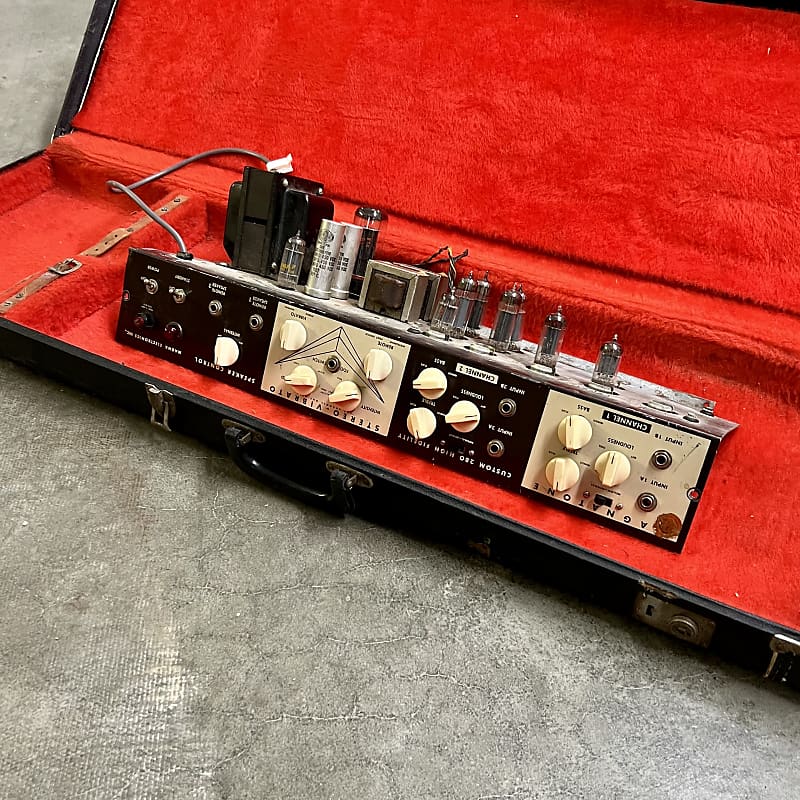 Magnatone 280 custom stereo amplifier chassis 1959 original | Reverb