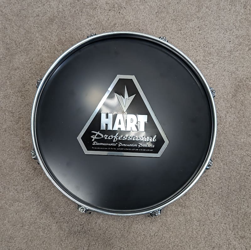 Hart Professional 13" electric drum pad - Chrome | Reverb