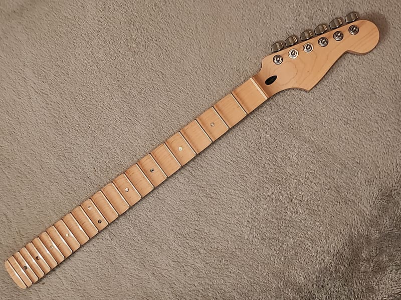 Scalloped Strat Style Guitar Neck | Reverb