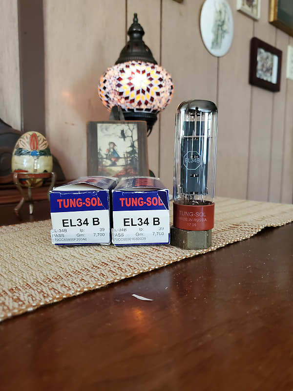 Tung-Sol EL34 B 2017 | Reverb