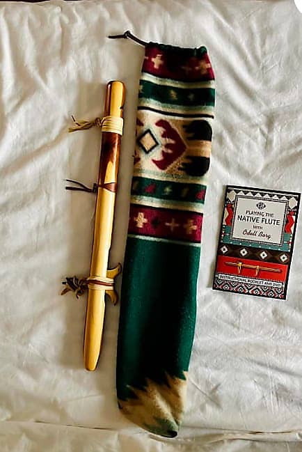High Spirits Traditional Native Flute (A, 20”) with bag and | Reverb