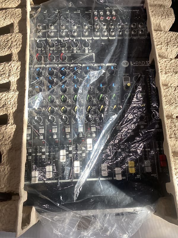 Mixer RCF L-PAD12 cx 12 Channel mixing consol | Reverb Australia