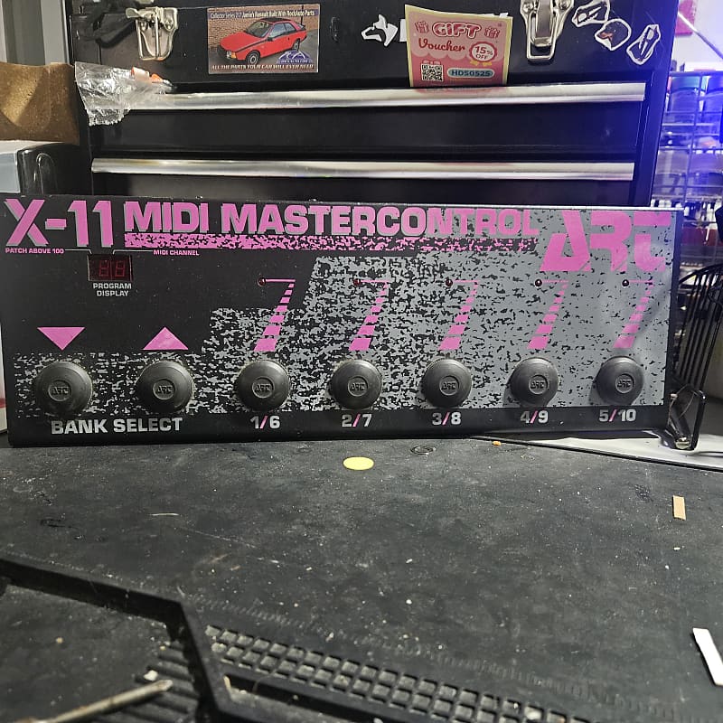 ART X-11 MIDI Mastercontrol foot controller - early 90s - | Reverb
