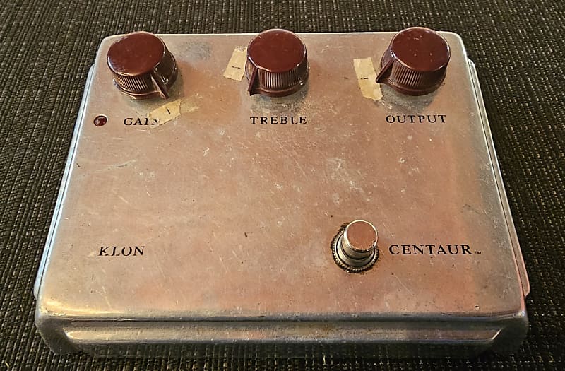 KLON CENTAUR SILVER OVERDDRIVE PEDAL - NO HORSIE - 2003 | Reverb