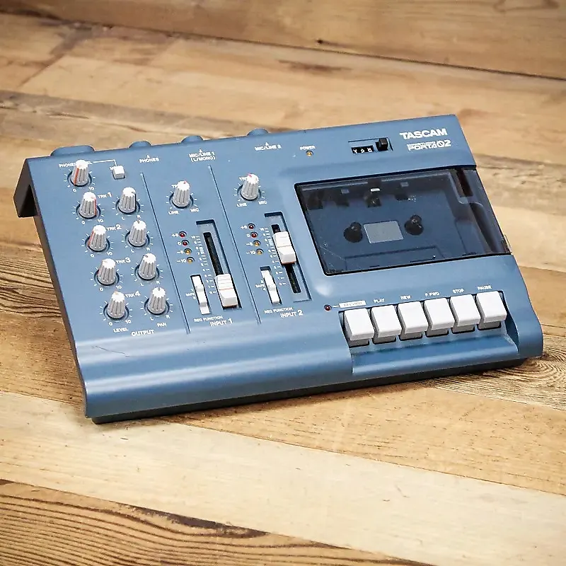 TASCAM Porta 02 mkII Ministudio 4-Track Cassette Recorder | Reverb