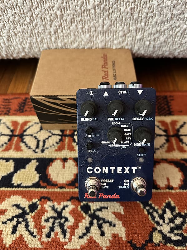 Red Panda Context Reverb V2 2020 - Gray | Reverb