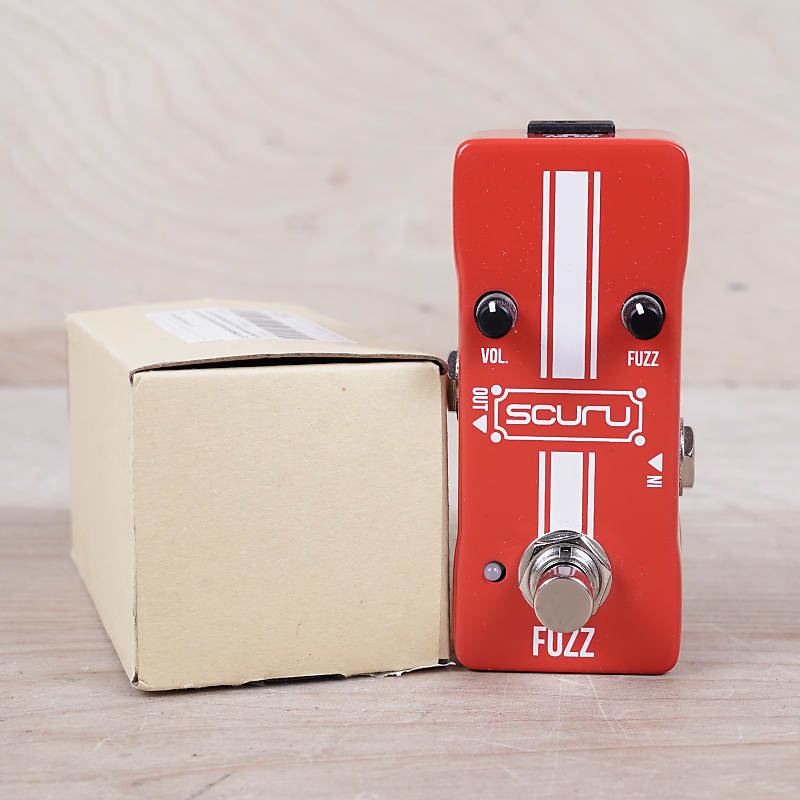 Scuru Fuzz Pedal - Red Boxed | Reverb