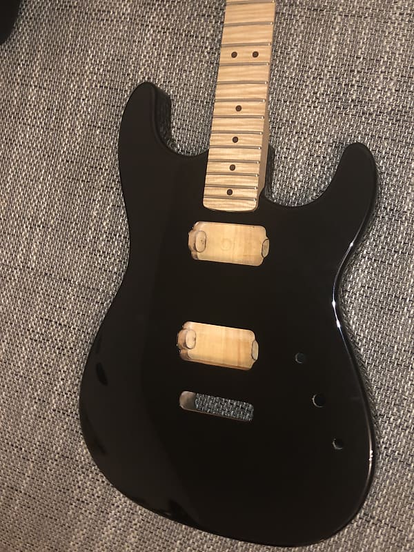 US Super Strat Body - black gloss | Reverb UK