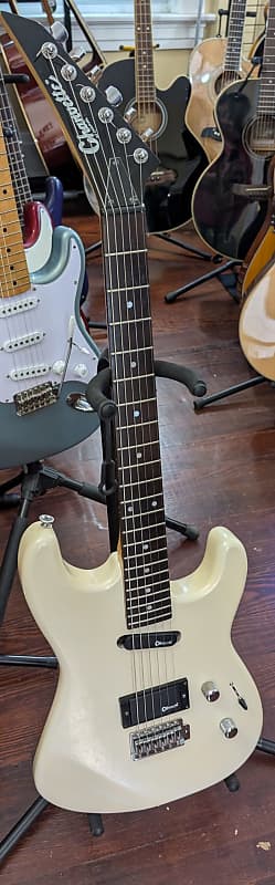 Charvel Charvette Model 100 PW Powder White Electric Guitar | Reverb