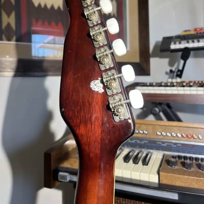 1960’s Japan Teisco WG-2L Sunburst Custom Hot Rod Modified | Reverb