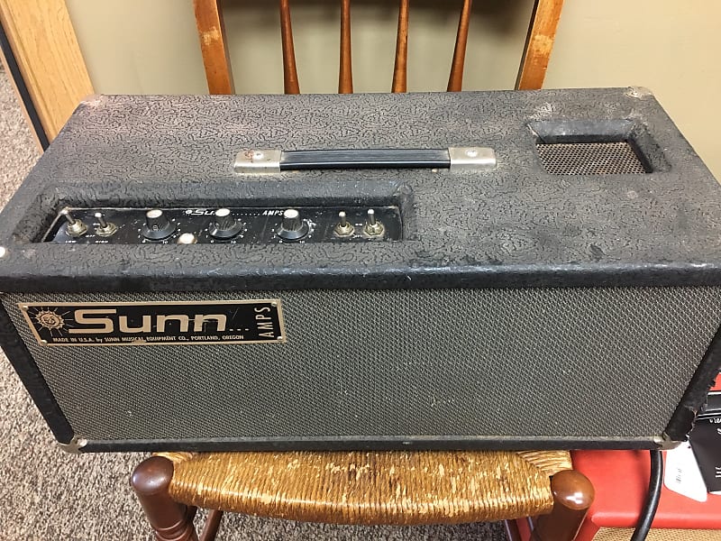 Vintage Sunn Tube Bass Amplifier 100S (C60?) Very Early | Reverb