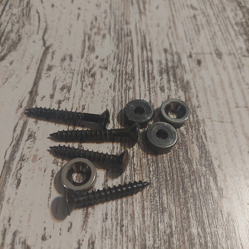 BC Rich Bolt In Ferrules w/ Screws for NJ Warlock Neck | Reverb