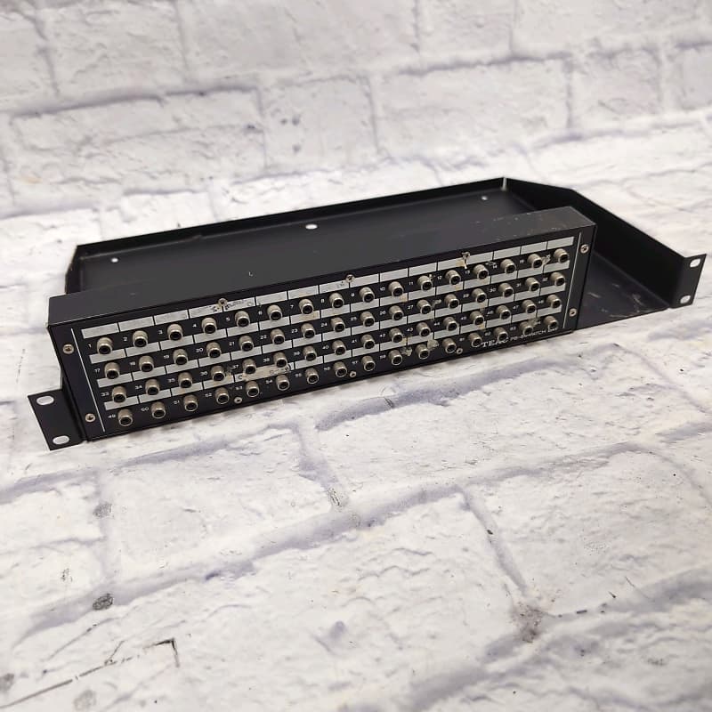 Teac PB-64 RCA Patchbay Rack | Reverb