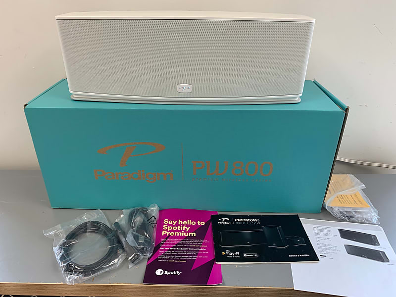 Paradigm PW800 Multimedia Speaker * Wifi * DTS * Box and | Reverb