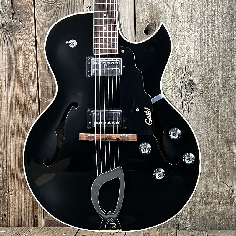 Guild Starfire II 1999 - Black - Westerly Rhode Island US | Reverb