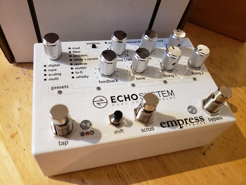 Empress Echosystem Dual Engine Delay 2010s - White | Reverb