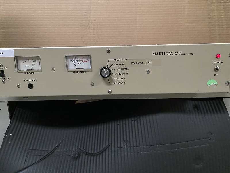 marti STL-10 AURAL STL TRANSMITTER #30 1990'S | Reverb