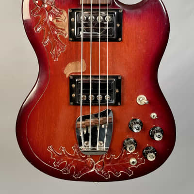 Guild JS-2 'Carved' Bass 1973 | Reverb