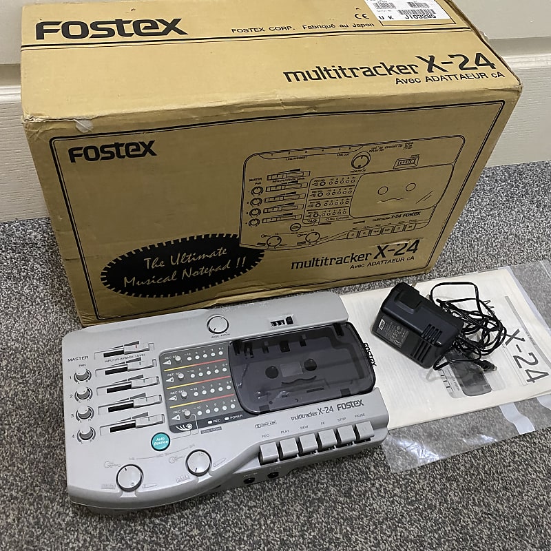 [Very Rare] Fostex X24 4 Track Cassette Multitracker | Reverb UK
