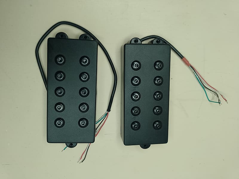 Musicman Replacement 5 string Bass Pickup Set Ceramic Magnets | Reverb