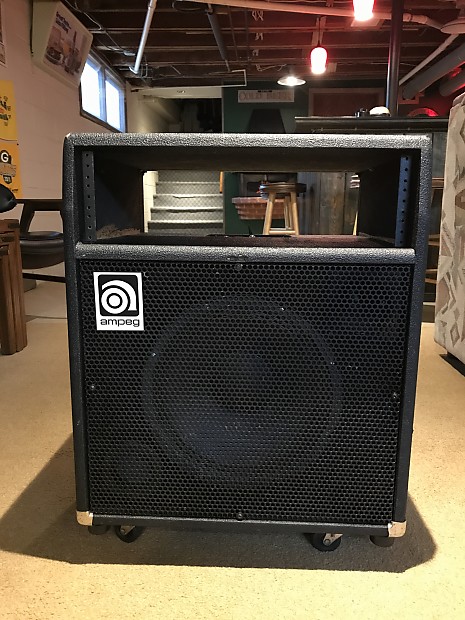 Ampeg SVR-212 Bass Speaker Cabinet with 3U Rackmount | Reverb