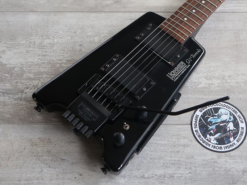 Hohner G2T Headless Guitar w/Steinberger System (Black) | Reverb