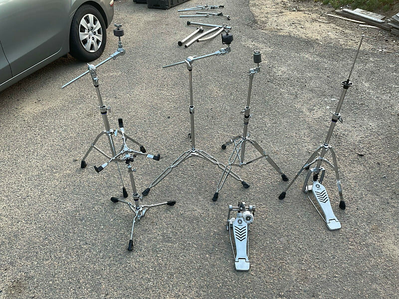 Yamaha Drum Hardware package - Snare - Boom - Hihat - Stands | Reverb