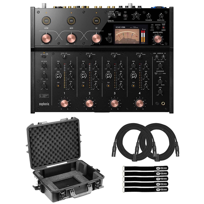 AlphaTheta euphonia Professional Rotary Mixer with Odyssey | Reverb