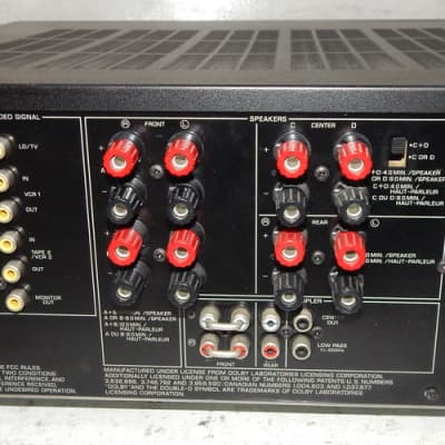 Yamaha RX-V850 older stereo receiver with phono input | Reverb