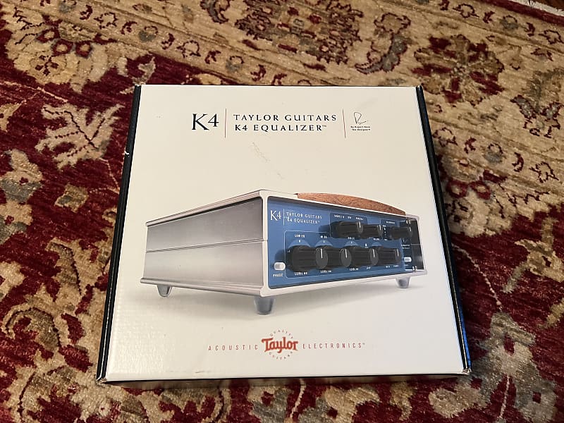 Taylor Taylor Taylor K 4 Guitar and Mic Preamp w/EQ designed | Reverb
