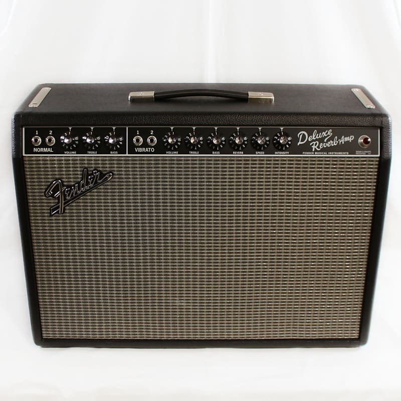 2019 Fender 65' Deluxe Reverb Combo Tube Amplifier w/ Cover & | Reverb