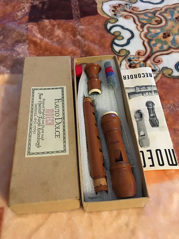 Moeck Rottenburgh 1974 Concert C-soprano A440 - Plum recorder | Reverb