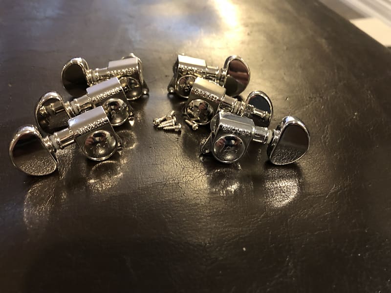 Grover 3x3 chrome tuners | Reverb UK