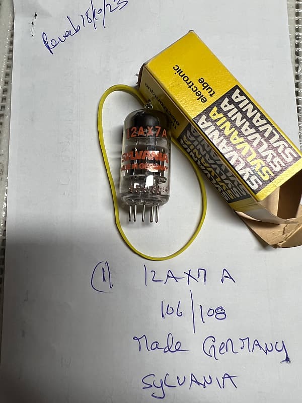 Sylvania 12AX7A | Reverb