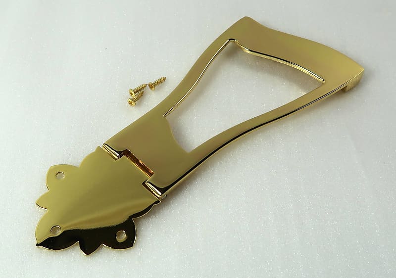 Art Deco Trapeze Tailpiece Hollow Body / Jazz / Others GOLD | Reverb