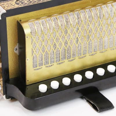 1960’s Hohner HA-112 Model Diatonic Push Button Accordion | Reverb