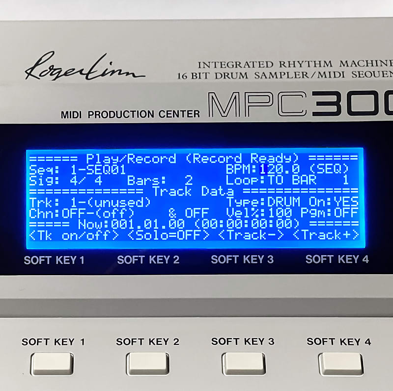 Akai MPC 3000 LED Display | Reverb