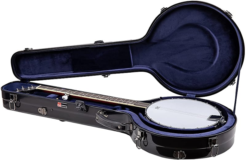 Crossrock 5 Strings Open Back Banjo Hard Case for 11~12.5 | Reverb